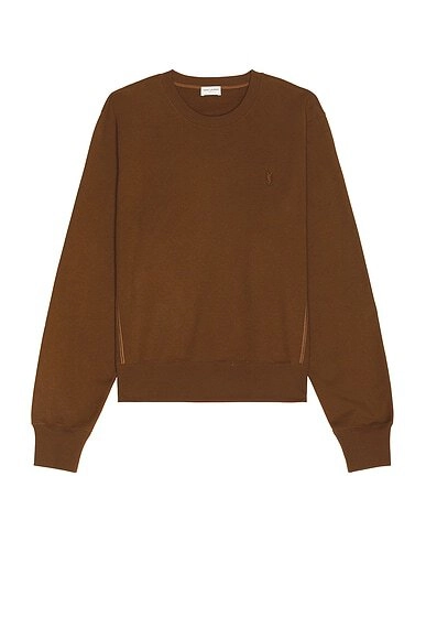 Saint Laurent Version Sweat Hoodie - Ocre