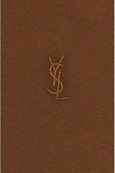 Saint Laurent Version Sweat Hoodie - Ocre