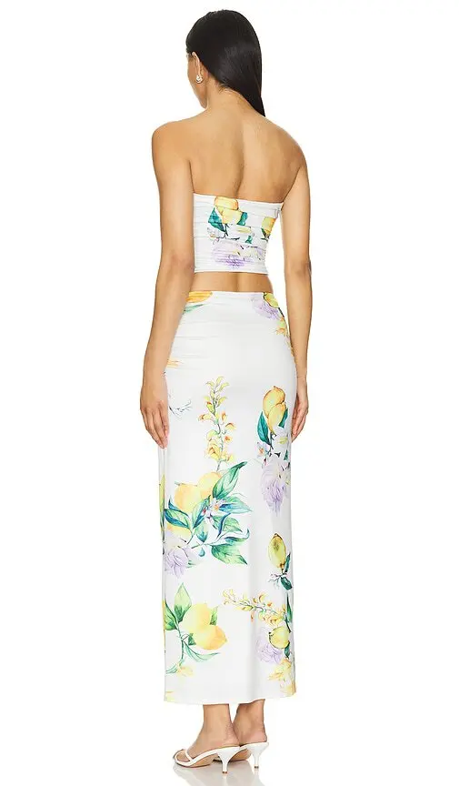 MORE TO COME Kassandra Maxi Skirt Set