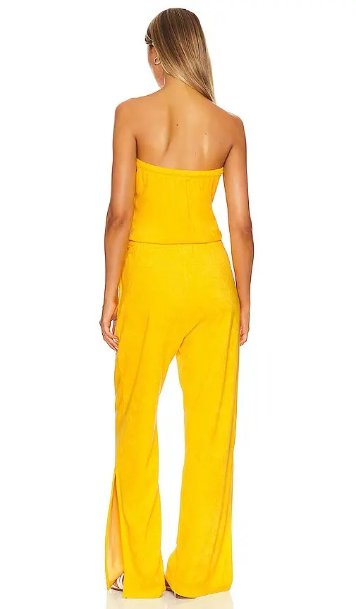 Monrow Bandeau Jumpsuit - Yellow