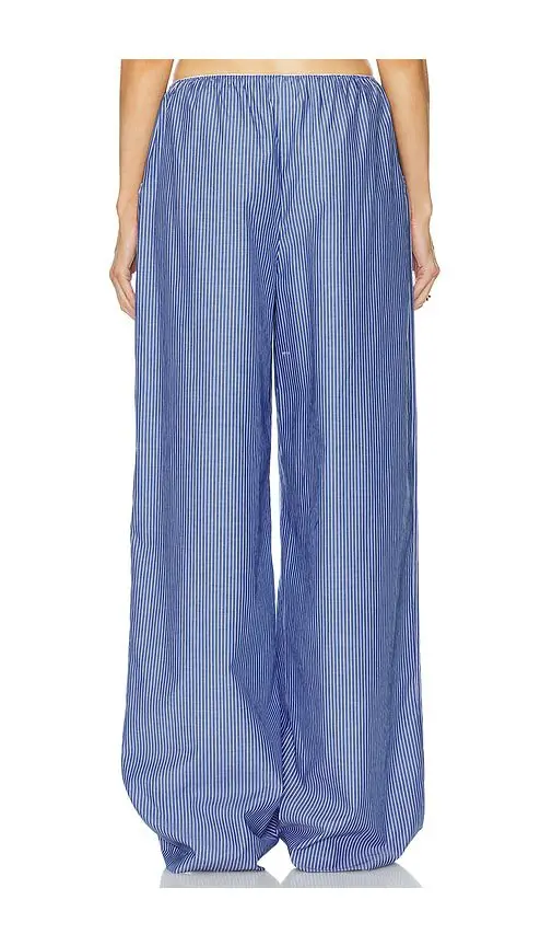 HELSA Pinstripe Poplin House Pants