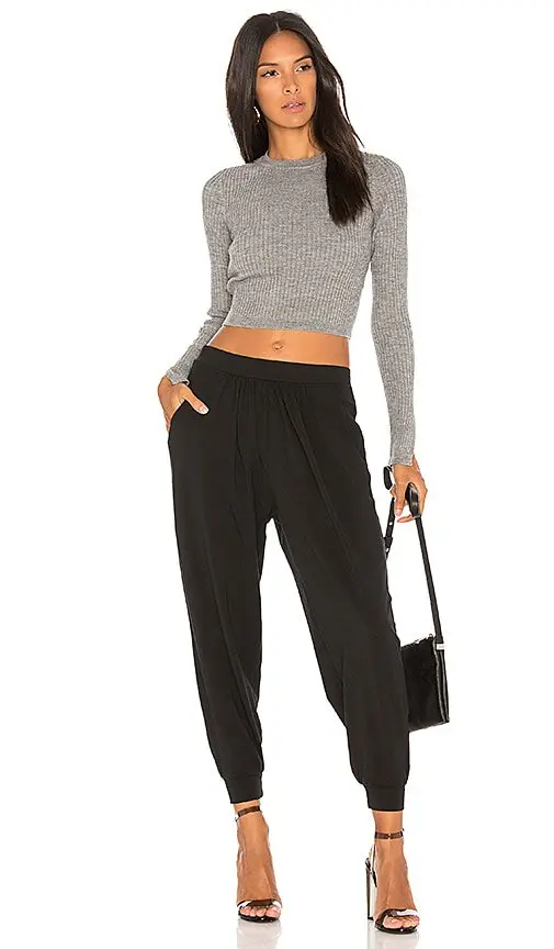 BOBI Jersey Jogger - Black