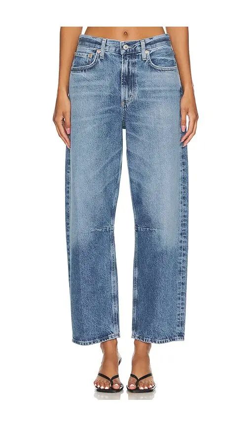 Citizens Of Humanity Miro Relaxed Wide Leg Jeans - Denim-medium