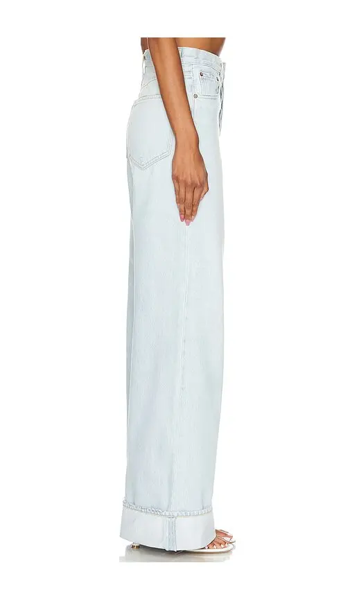 AGOLDE Dame High Rise Wide Leg Jeans