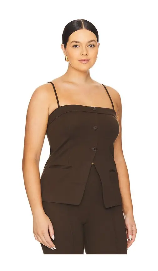 L'academie Benigna Top - Brown