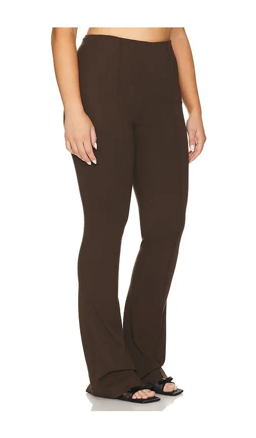 L'academie Benigna Flare Trouser - Brown
