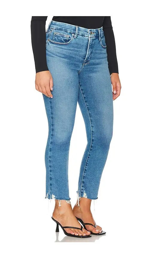 Good American Good Legs Straight Jeans