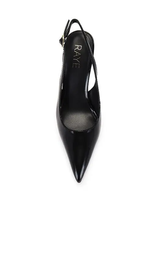 Raye Calla Slingback Stiletto Pumps - Black