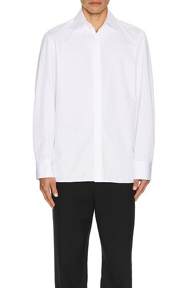 Saint Laurent Chemise Col Monsieur