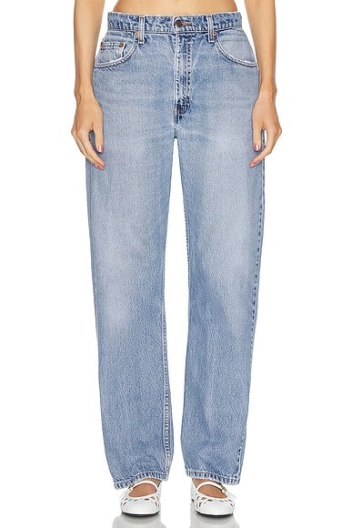 ALIGRACE Vintage Ultra Baggy Jeans - Light Medium