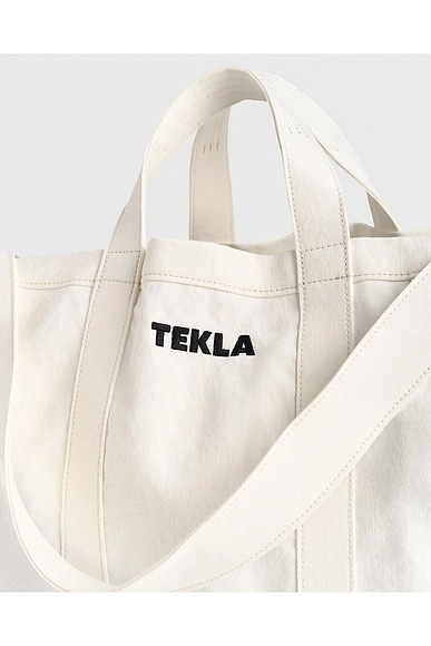 TEKLA Canvas Beach Bag - Ivory