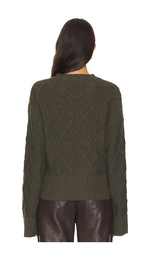 Sanctuary Coastal Cable Crewneck Sweater