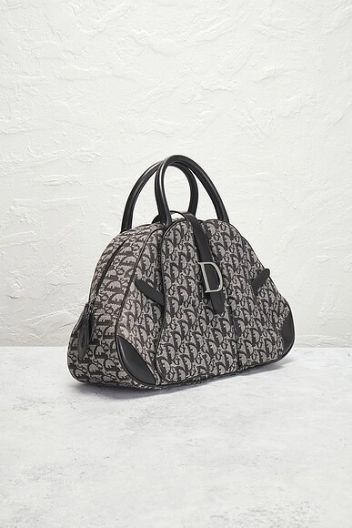 Dior Oblique Double Saddle Bag