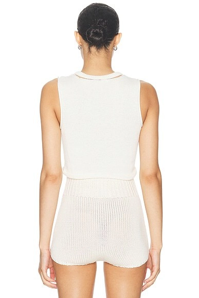 AISLING CAMPS Cropped Tank Top