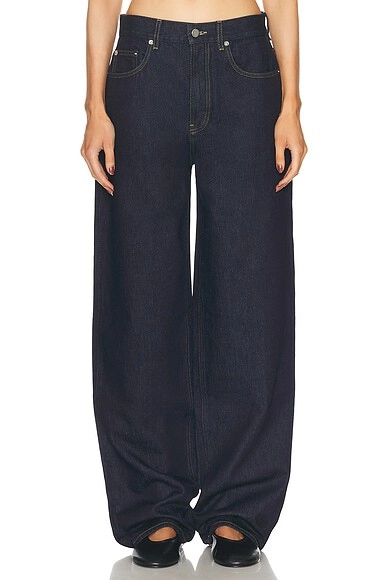 Loulou De Saison Samur Straight Leg Jeans - Wash