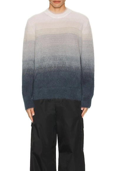 Off-White Mohair Arrow Gradient Knit