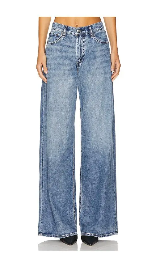 Rag & Bone Featherweight Sofie Wide Leg Jeans