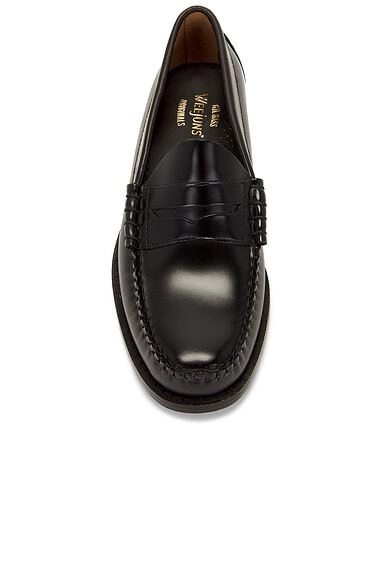 G.H.BASS G.h. Bass Larson Weejun Penny Loafers - Black