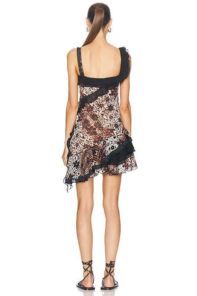 SIEDRES Asymmetric Mini Dress