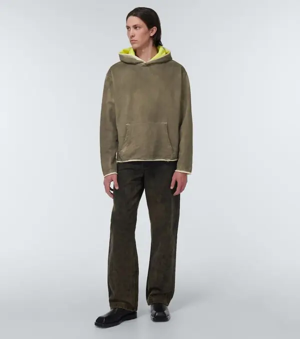 NOTSONORMAL Last Nights Cotton Jersey Hoodie