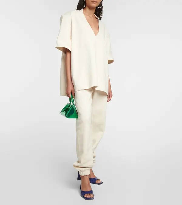 Attico Croc-effect Leather Mules