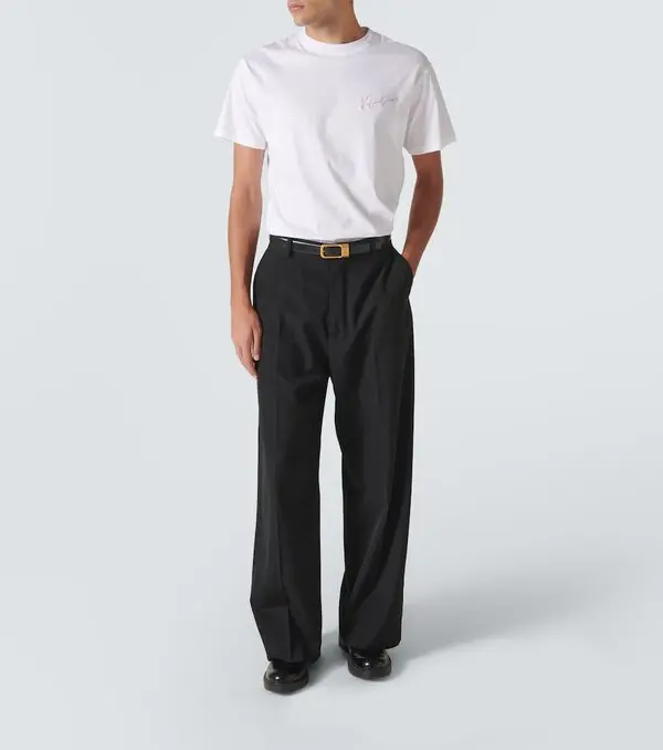 Valentino Garavani Logo Cotton Jersey T-shirt