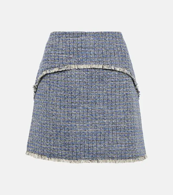 Proenza Schouler White Label Tweed Mini Skirt