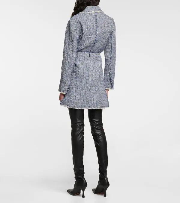 Proenza Schouler White Label Tweed Mini Skirt