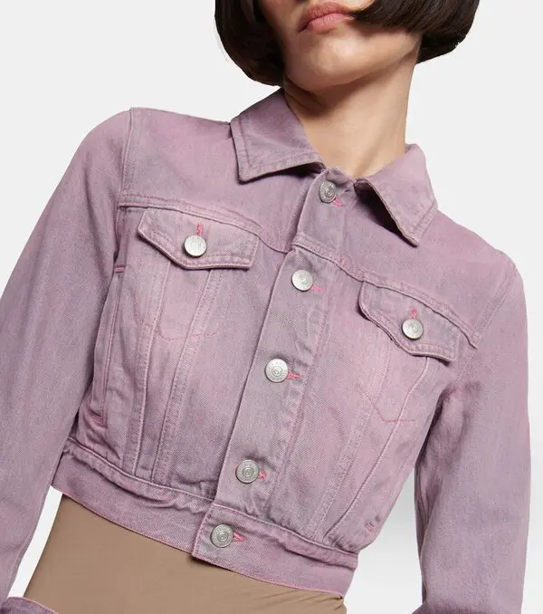 MAISON MARGIELA Cropped Denim Jacket