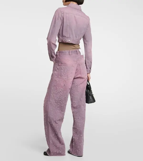 MAISON MARGIELA Cropped Denim Jacket