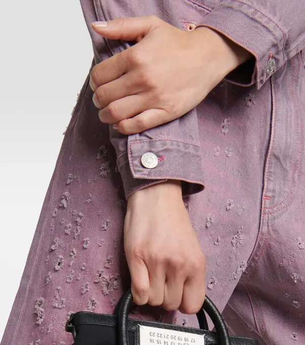 MAISON MARGIELA Cropped Denim Jacket