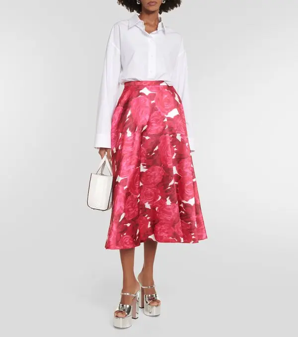 Valentino Garavani Patent Leather Platform Mules