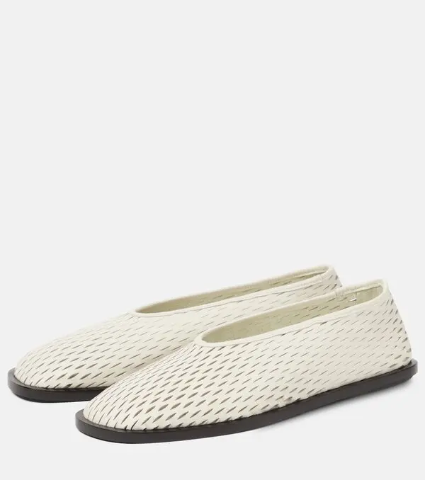 Proenza Schouler Calf Leather Ballet Flats
