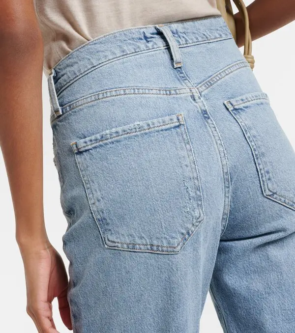 AGOLDE Riley High-rise Cropped Slim Jeans