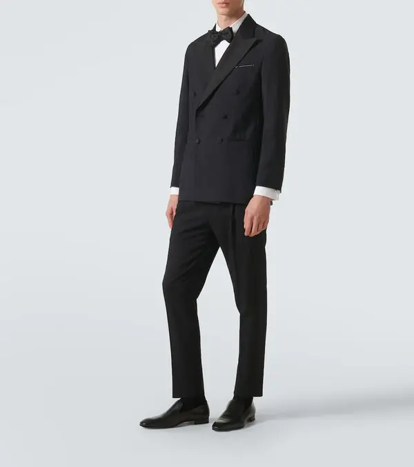 Rubinacci Wool Tuxedo Jacket