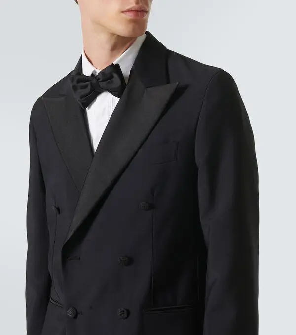 Rubinacci Wool Tuxedo Jacket