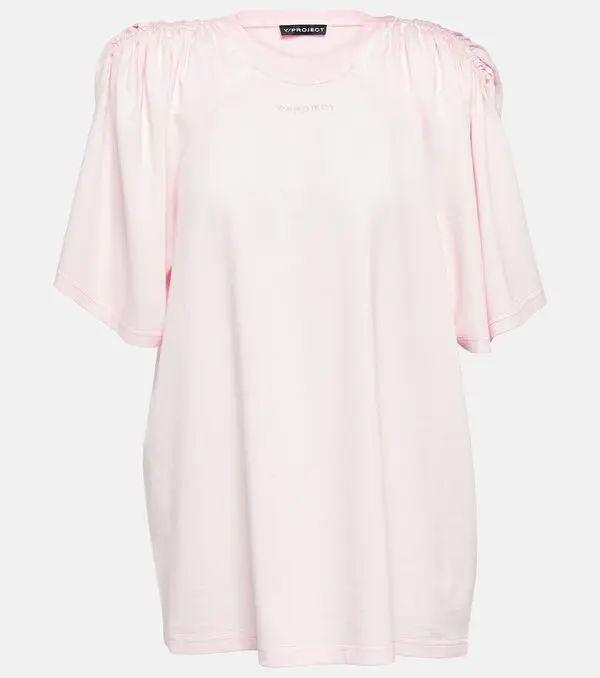 Y/project Embroidered Cotton Top