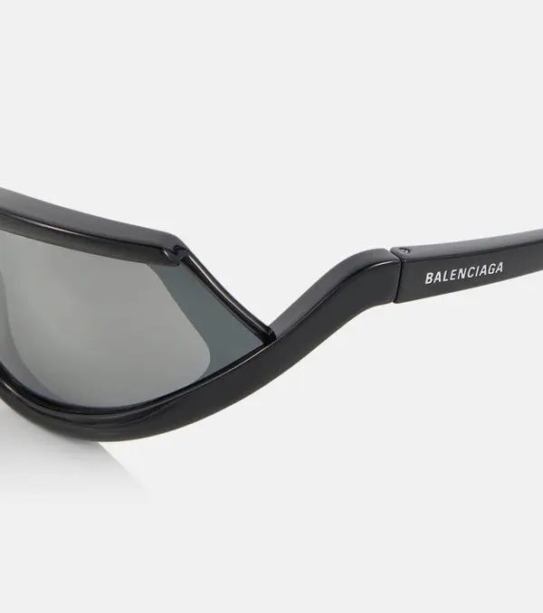 Balenciaga Side Xpander Oval Sunglasses