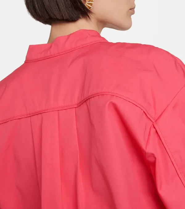 Co Cotton V-neck Blouse