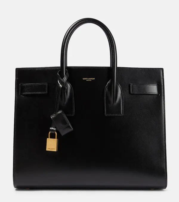 Saint Laurent Sac De Jour Small Leather Tote Bag - Black