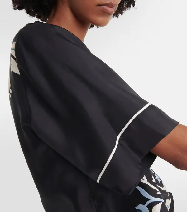 Dorothee Schumacher Floral Silk Shirt