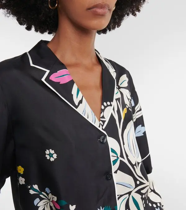 Dorothee Schumacher Floral Silk Shirt