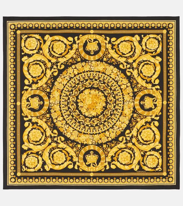 Versace Barocco Silk Scarf
