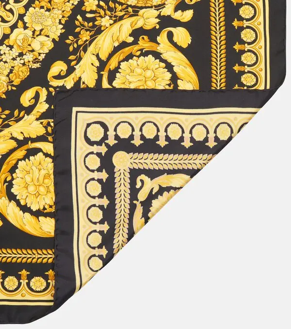 Versace Barocco Silk Scarf