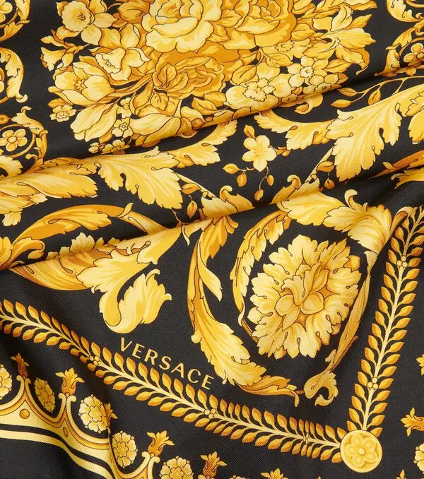 Versace Barocco Silk Scarf