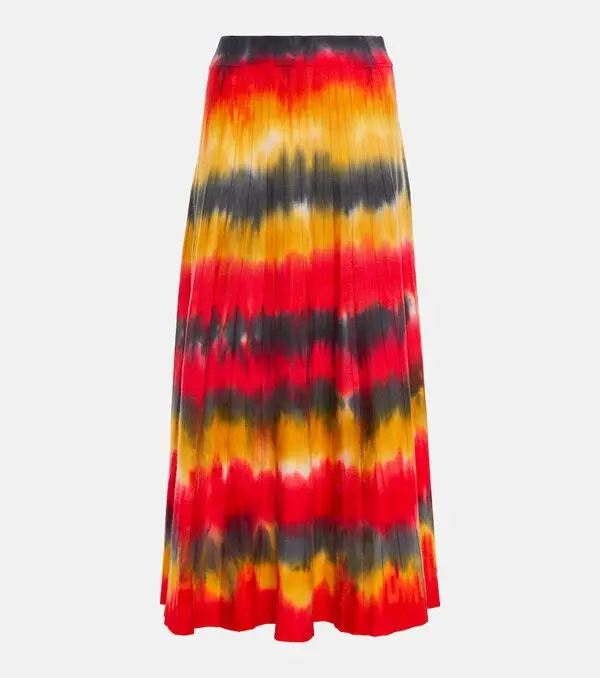 Gabriela Hearst Ella Tie-dye Maxi Skirt - Multicoloured