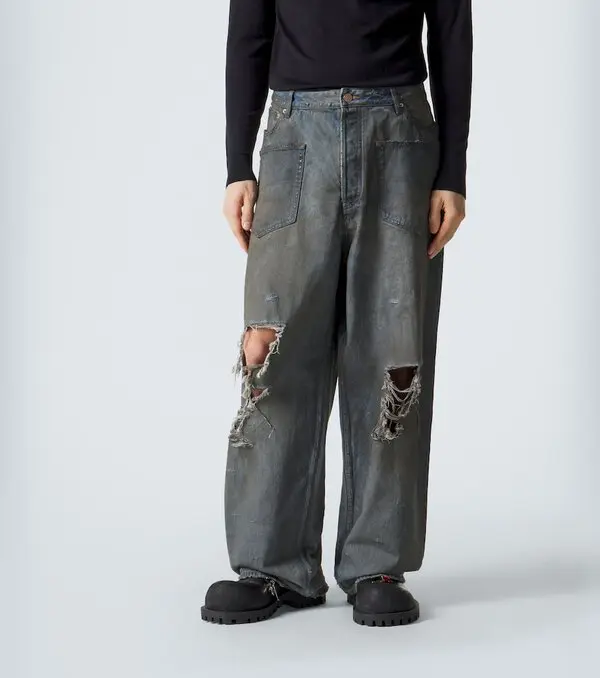 Balenciaga Distressed Jeans