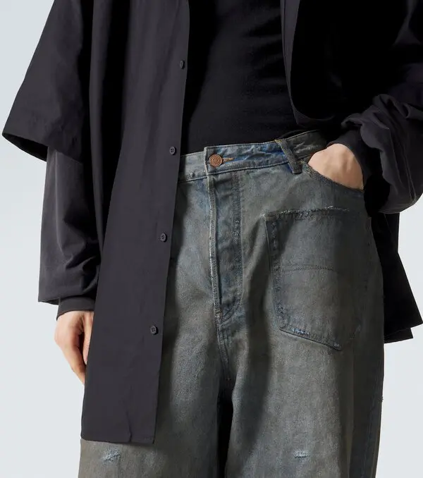 Balenciaga Distressed Jeans