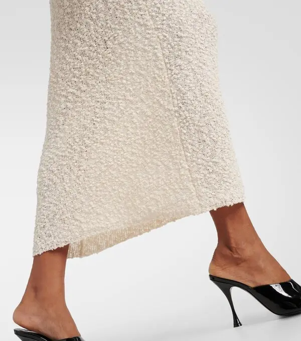 Magda Butrym Cotton-blend Bouclé Midi Dress