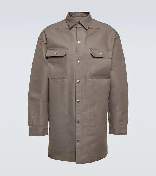Rick Owens Denim Overshirt